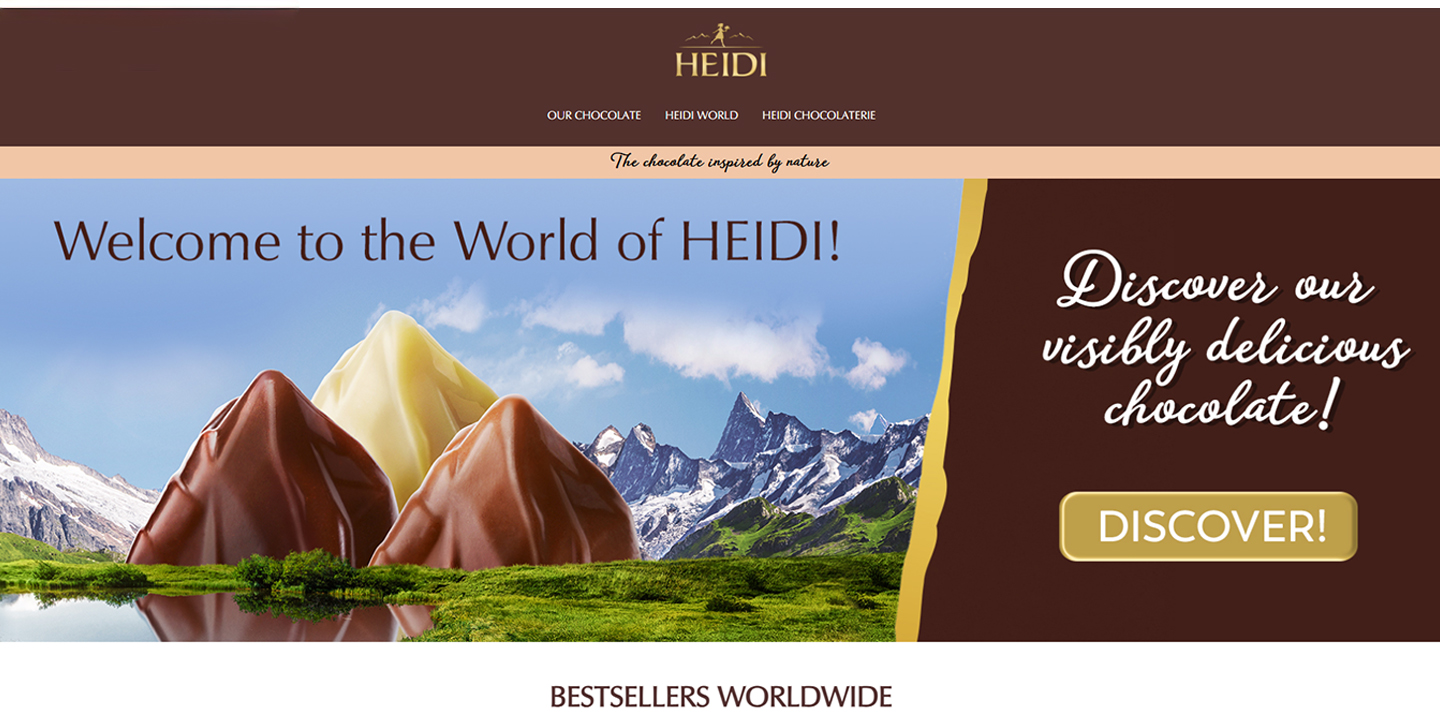 Heidi Chocolate România & Austria - Agentie de Web Development ...